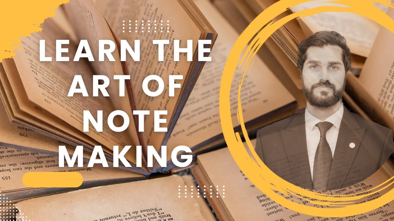 How to read and make notes effectively to retain information - YouTube