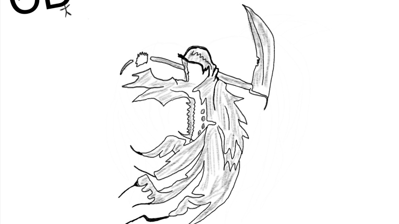 How To sketch Dead Man easy - YouTube