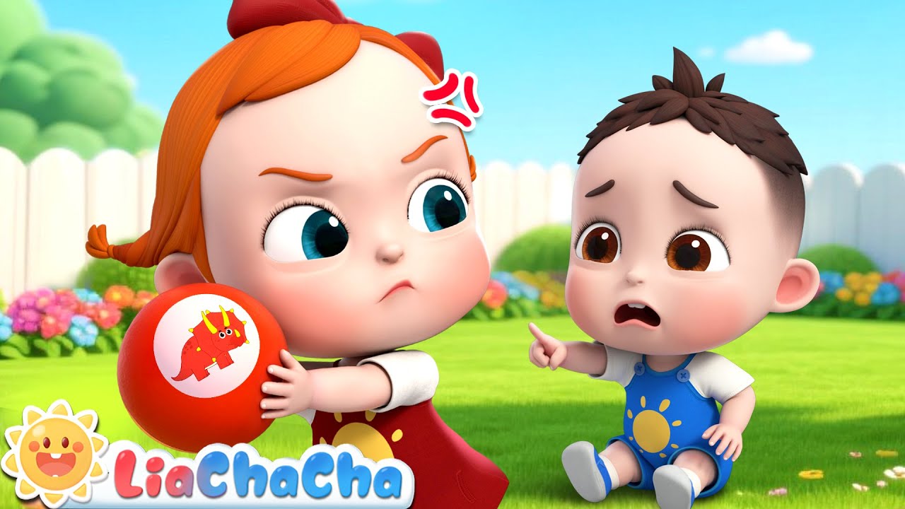 Sharing the Ball | My Turn My Turn | Sharing is Caring | Nursery Rhymes ...