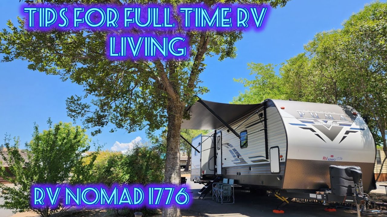 Tips for full time RV living - YouTube