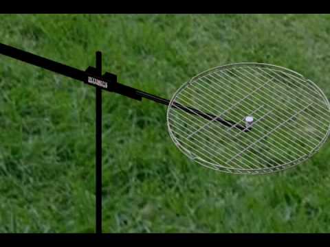 Unique Cooking System - UCS-101 Campfire Grill - YouTube