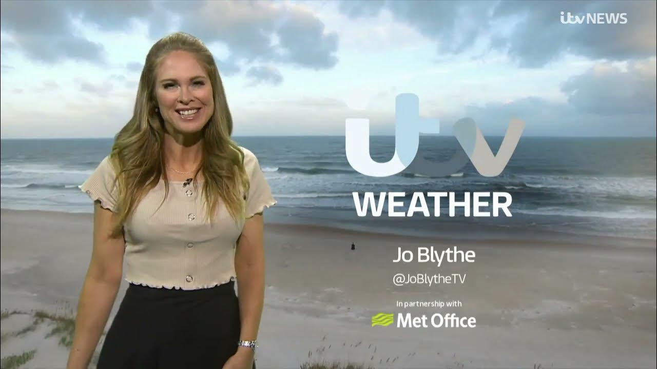 Jo Blythe ITV Weather 1st April 2024 - YouTube