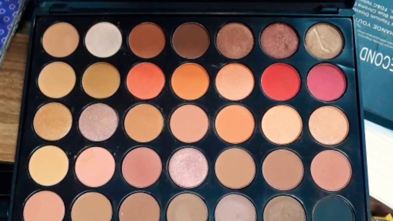 Morphe 3502 Eyeshadow palette review - YouTube