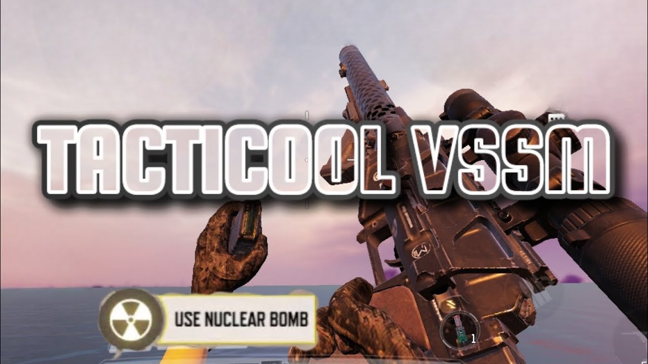 Tacticool VSSM in Call of Duty Mobile - YouTube