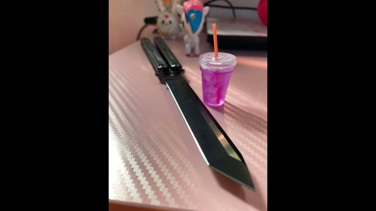 Easy Techy Balisong Combo + slo-mo and ideas! - YouTube