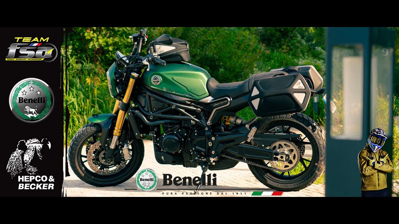 Hepco Becker - Benelli 800 Leoncino 2022 pour Benelli France 🇫🇷 - YouTube