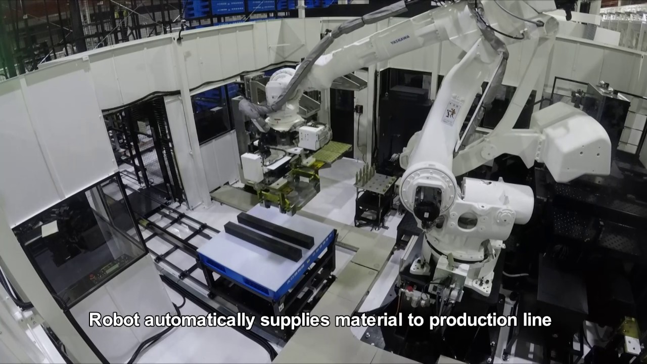 Mazak iSMART Factory in Oguchi, Japan - YouTube