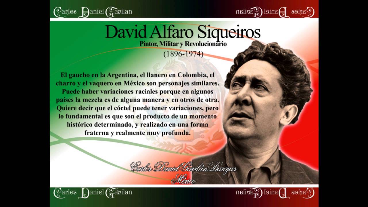 Biografía de David Alfaro Siqueiros, El Muralista Revolucionario Biografía de David Alfaro Siqueiros, El Muralista Revolucionario