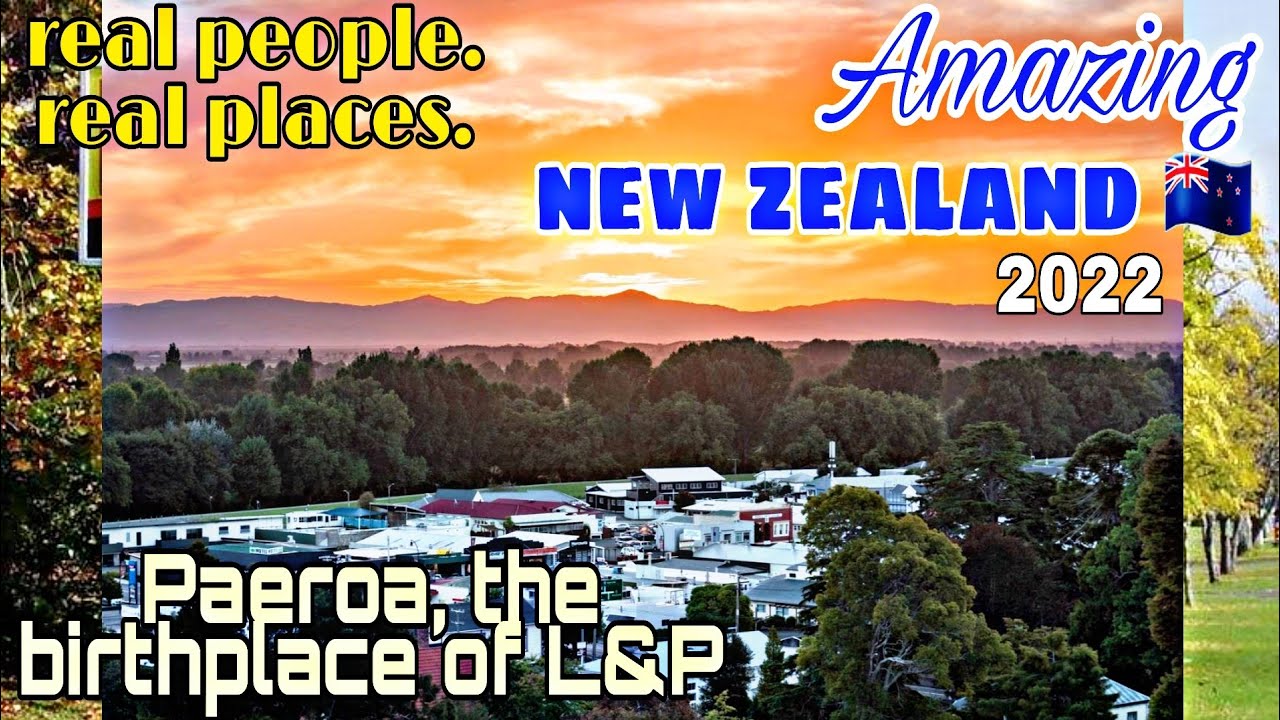 《4K》Walk| Paeroa, birthplace of Lemon and Paeroa "L&P"| Amazing New ...