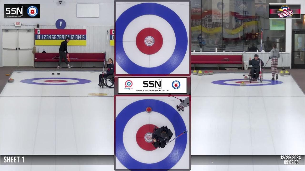 Curling Stadium Wausau Sheet 1 12-28-24 - YouTube