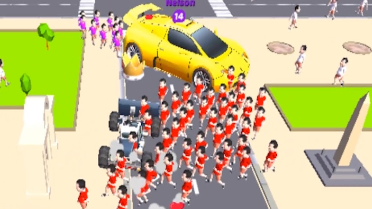 Love.io (Crowd City) Fun io games All Levels Gameplay Android,ios #10 ...