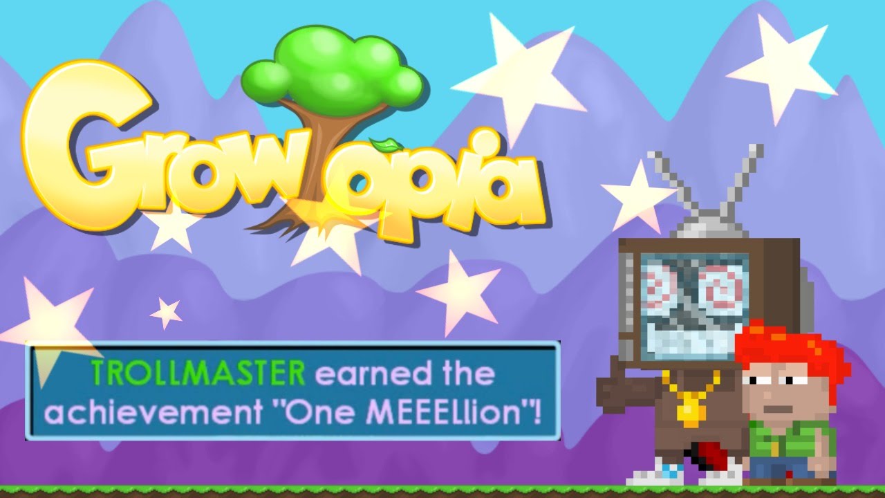 Growtopia | Level 50 + One MEELlion! - YouTube