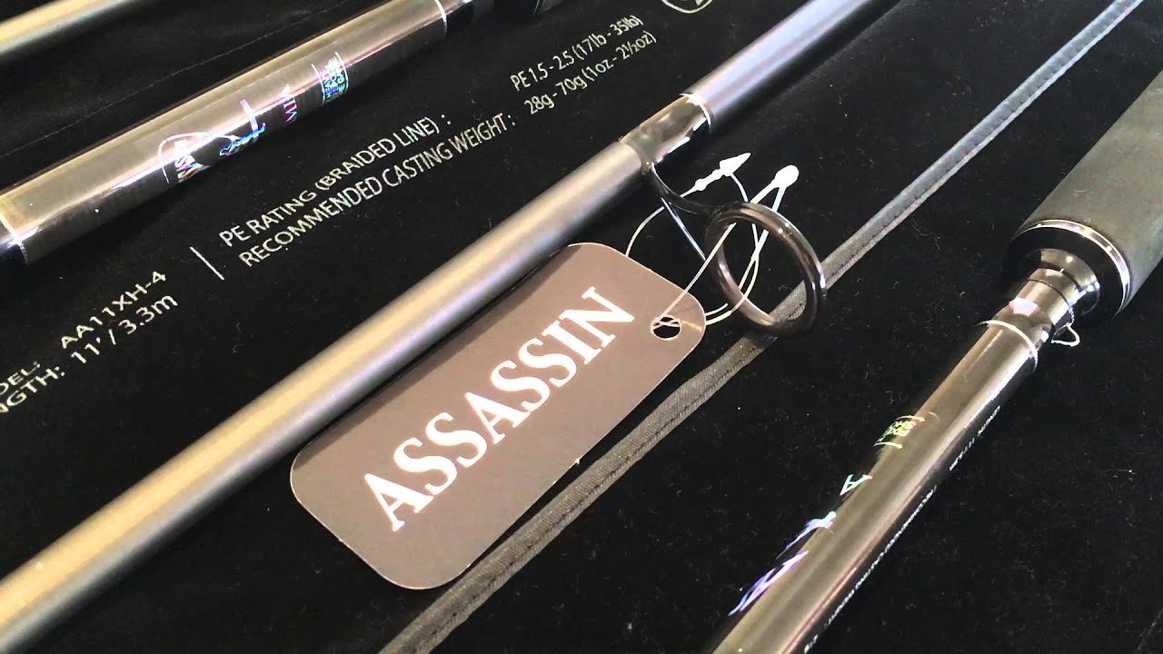 Assassin Amia Rod 1x Heavy 2pc and 4pc review - YouTube