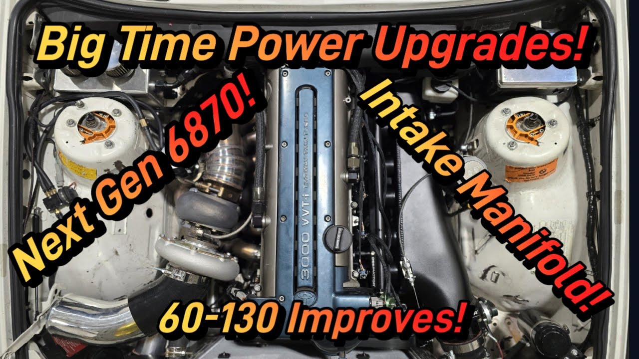2JZ DCT E30 gets a BIG UPGRADE! - Precision Next Gen 6870 and Front ...