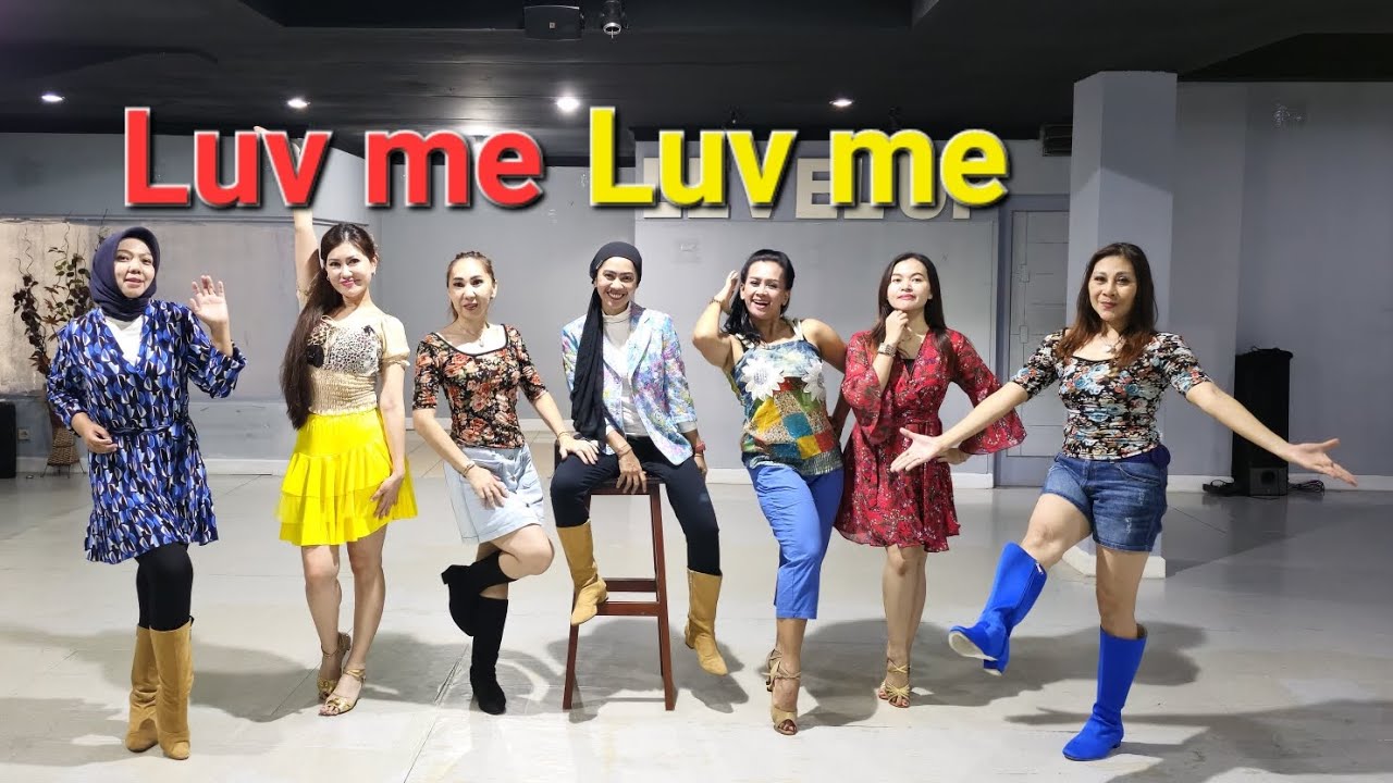 Luv me Luv me Linedance |Choreo by Andrenny |Demo by TDC | Music Shaggy ...