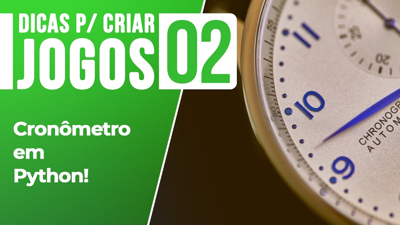 Cronômetro em Python! | Dicas de Criação de Games #02 - YouTube