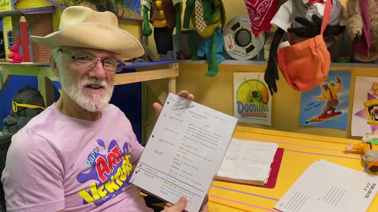 Own An Original Page From The Pappyland Script By Pappy Drewitt! - YouTube