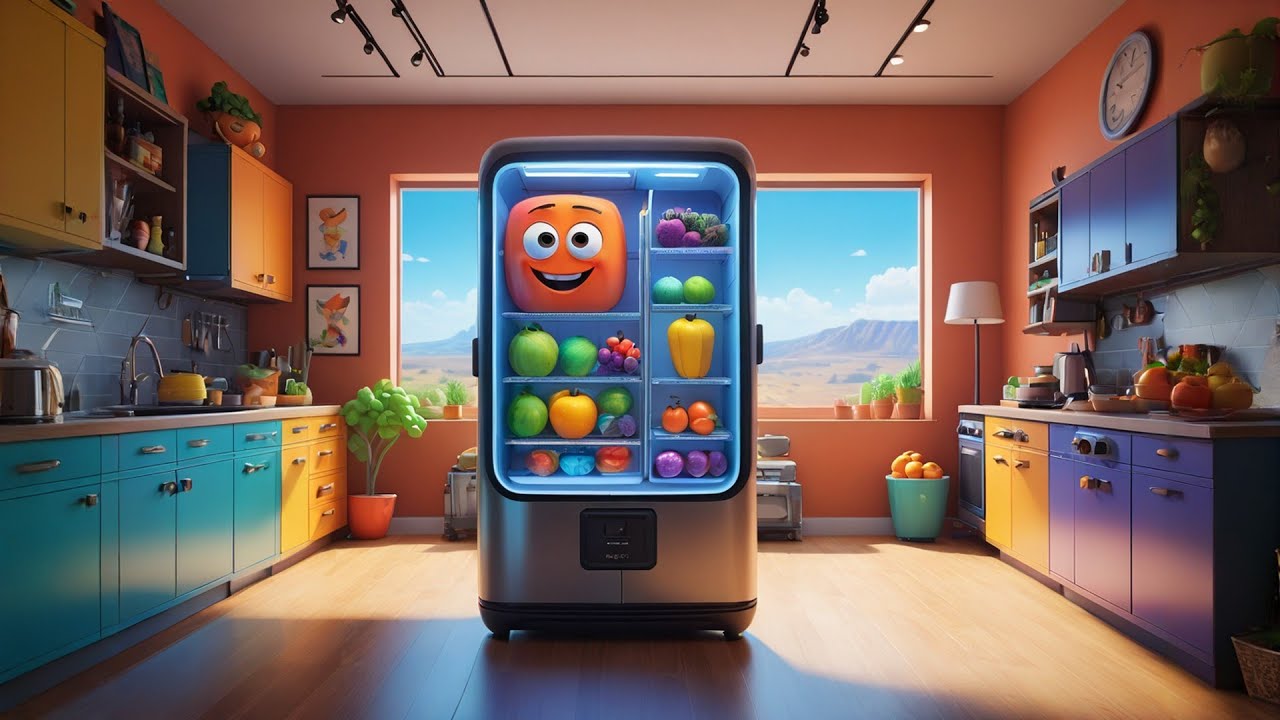 Peppa Pig Tales 🤖 AMAZING Futuristic Talking Fridge! 🥛 BRAND NEW Peppa ...