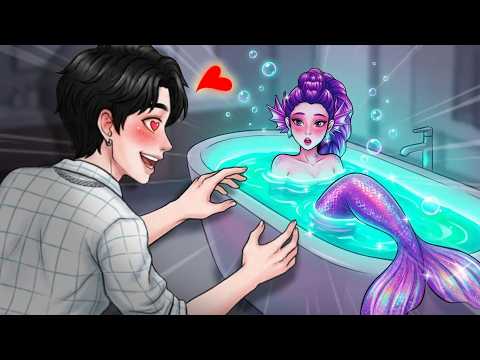 Exposed As A Mermaid In The Bathtub!