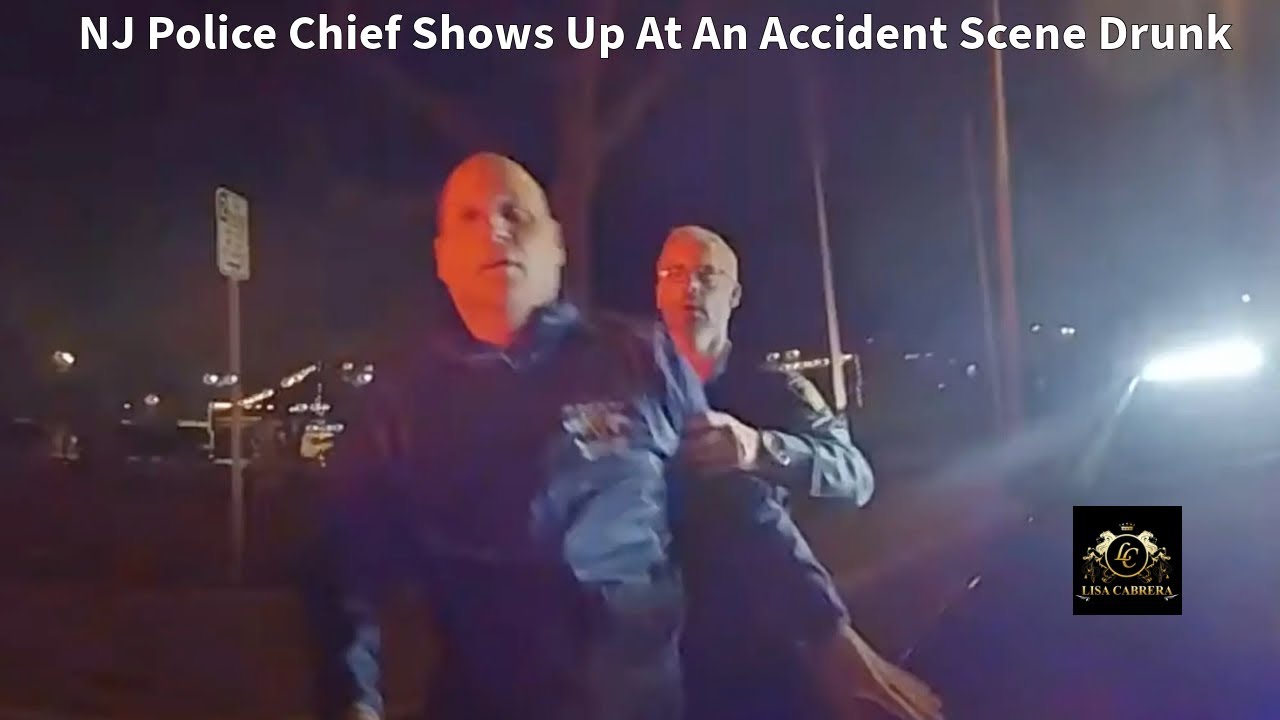 New Jersey Police Chief Under Fire After Showing Up Drunk at Accident Scene - YouTube