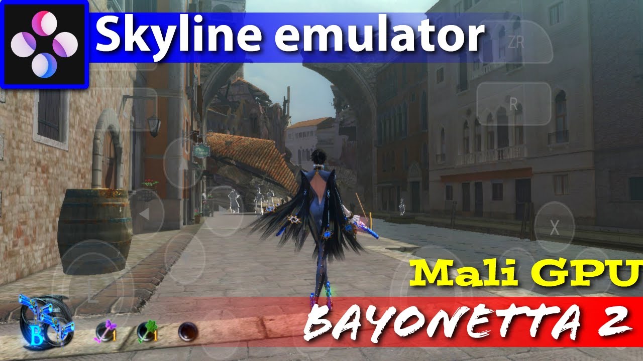 Skyline Emulator Bayonetta 2 Mali GPU (Mediatek Phone) - YouTube