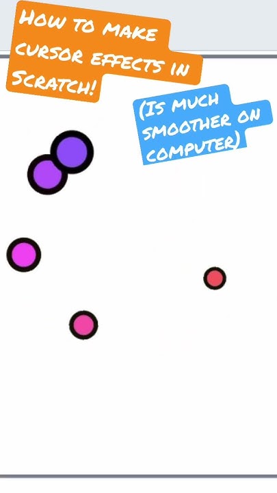 Simple cursor effect tutorial in scratch! (Very quick!) #Scratch #coding - YouTube