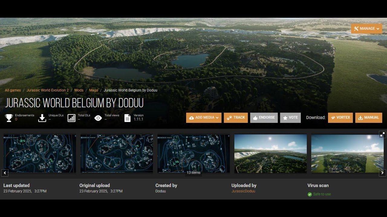 How to install my map in Jurassic World Evolution 2 ?! - YouTube