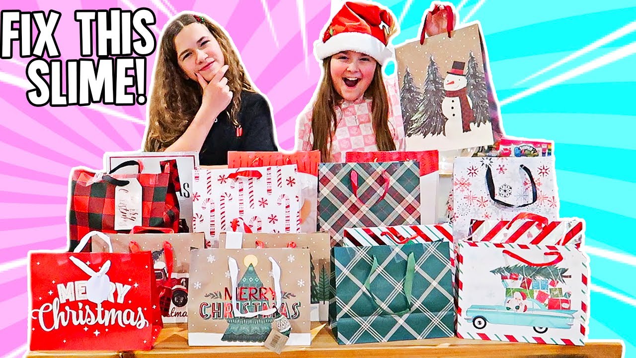 DON'T CHOOSE THE WRONG CHRISTMAS GIFTS SLIME CHALLENGE!! | JKREW - YouTube