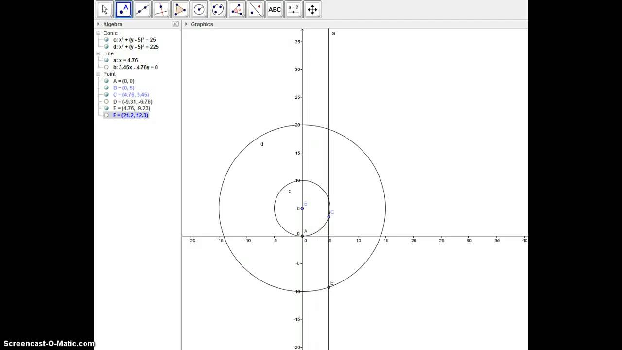 Simple Pendulum (Geogebra) - YouTube