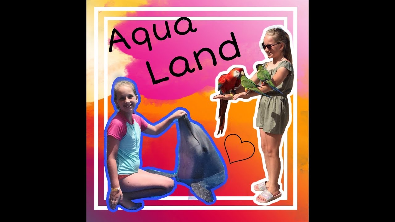 Brooklyn and Family Visit Aqualand Waterpark | Tenerife | Dophin Show ...