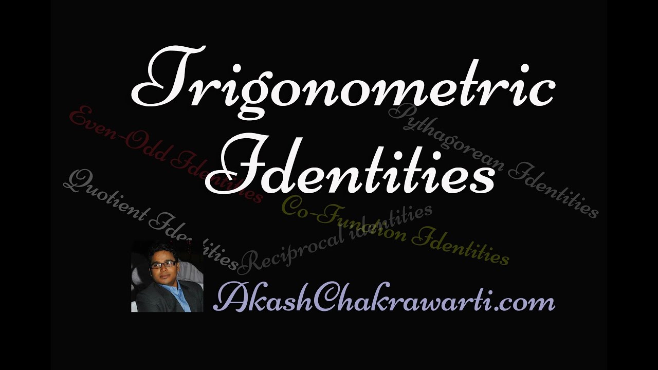 Basic Trigonometric Identities & Proves | Class 10th | CBSC ...