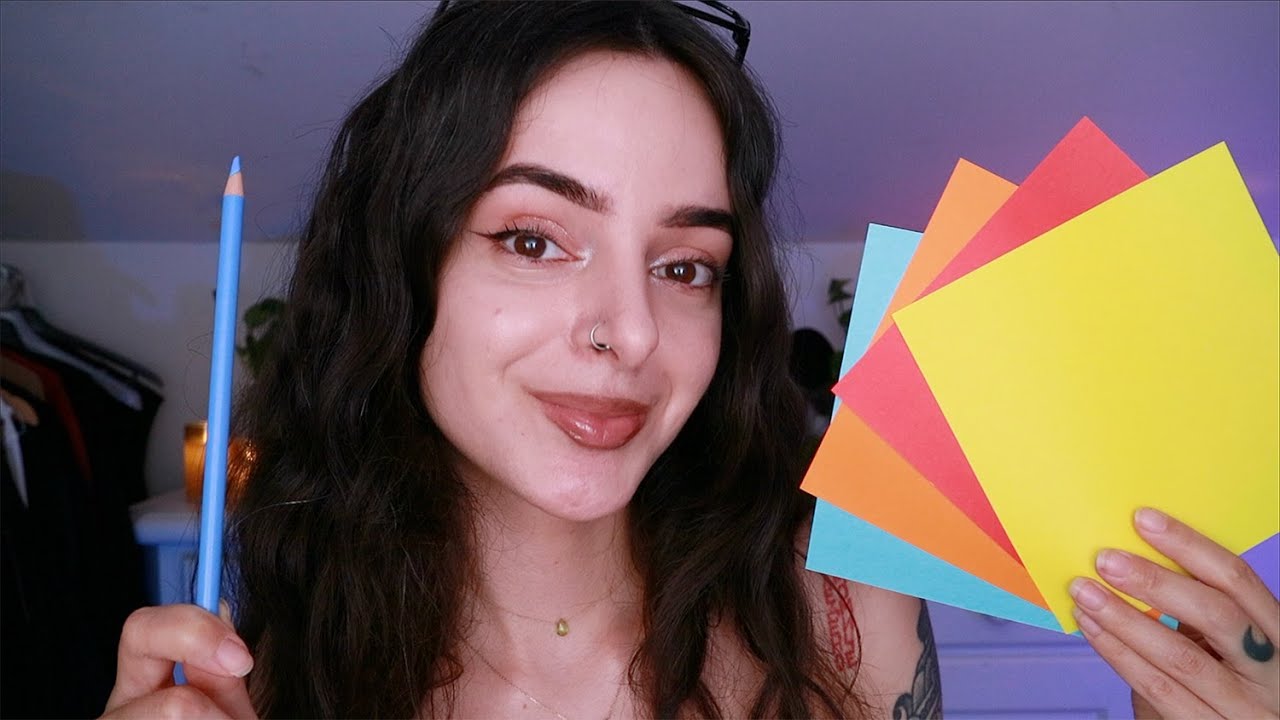 ASMR Testing Your Colour, Depth & Sound Perception - YouTube