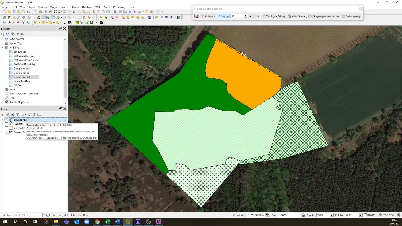 QGIS - Using Phase One Survey Styles - YouTube