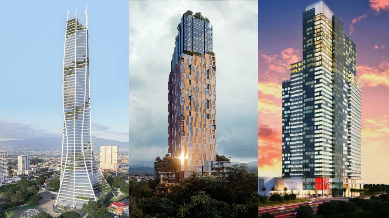 Los 10 edificios propuestos más altos en Costa Rica - YouTube
