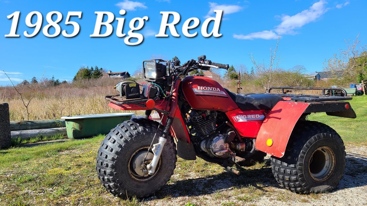 A 1985 Honda Big Red - YouTube