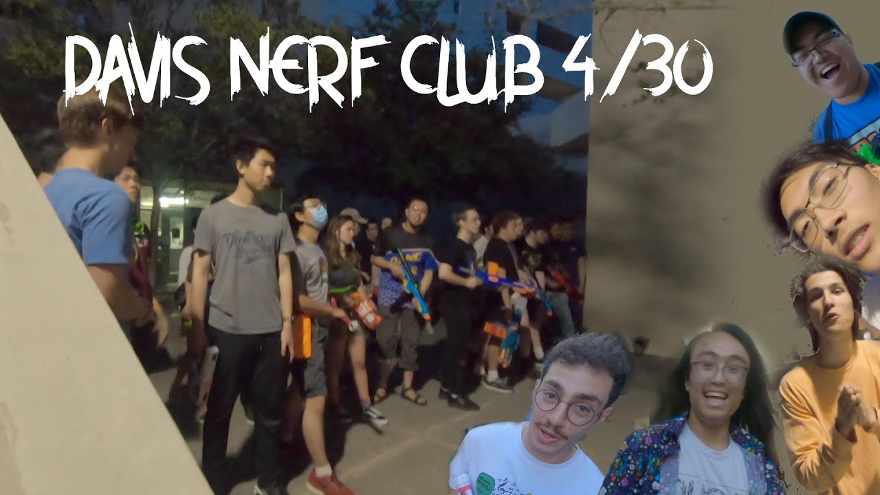 The Nerf College Experience: DAVIS NERF CLUB 4.29 - YouTube