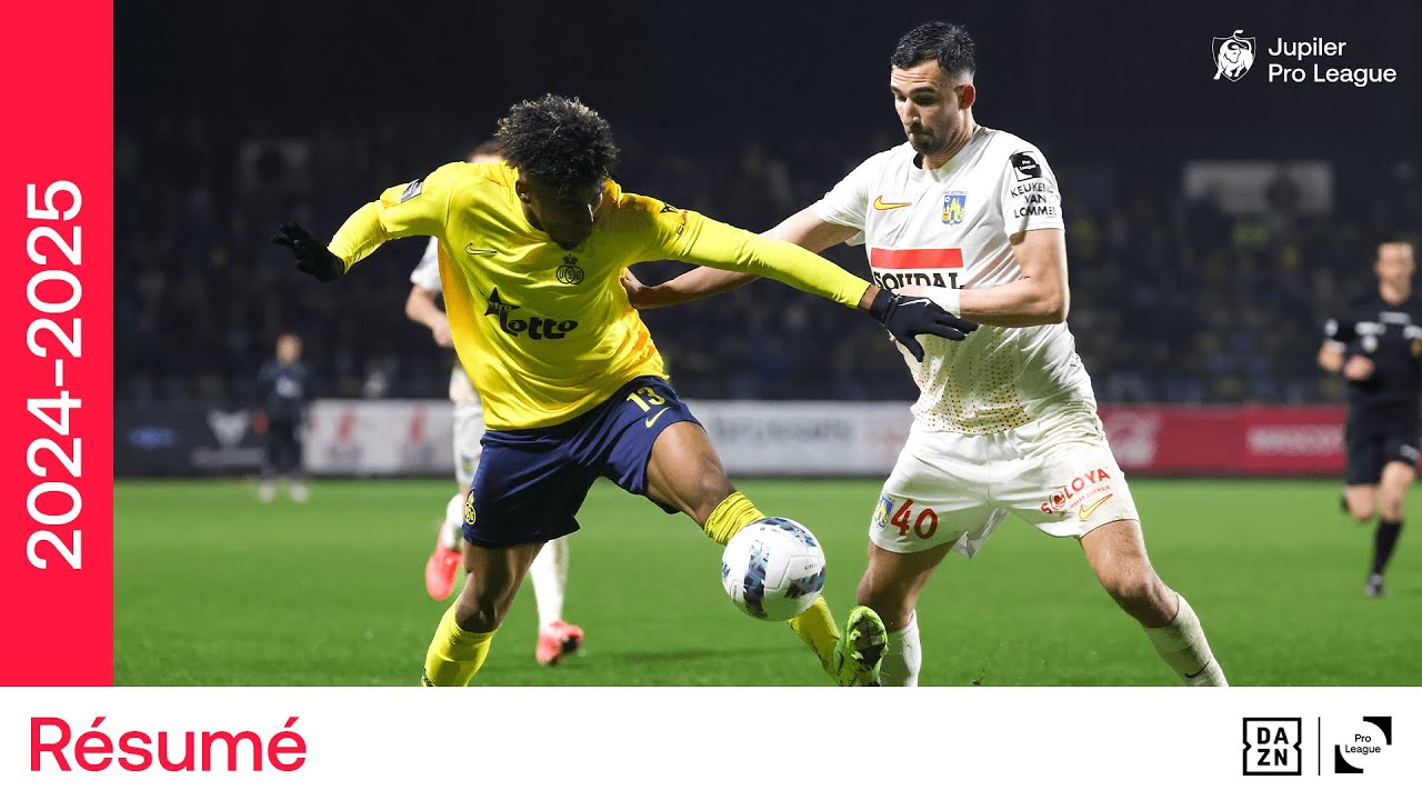 Résumé | R. Union SG - KVC Westerlo | 2024-2025 - YouTube