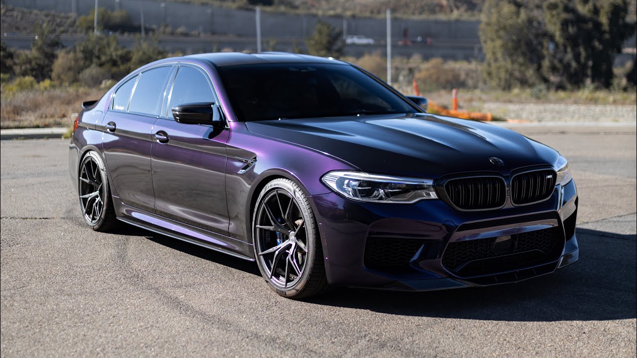 POV F90 M5 in canyons (4k) - YouTube