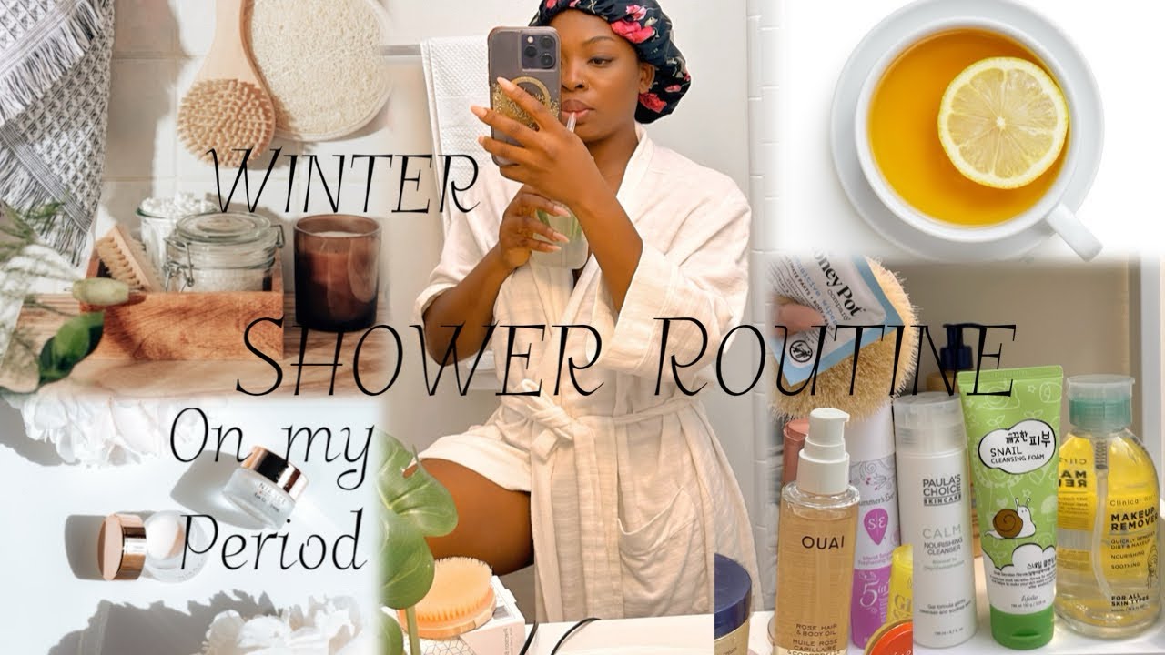 Shower Winter Night Time Routine | Tips On Nurturing your Body with a ...