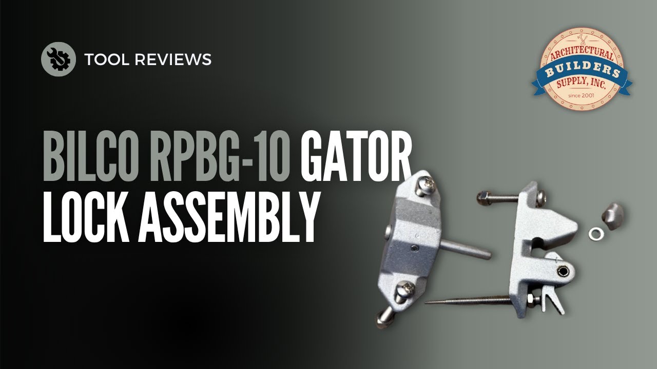 Bilco RPBG-10 Gator Lock Assembly | Roof Hatch & Access Door Hardware ...