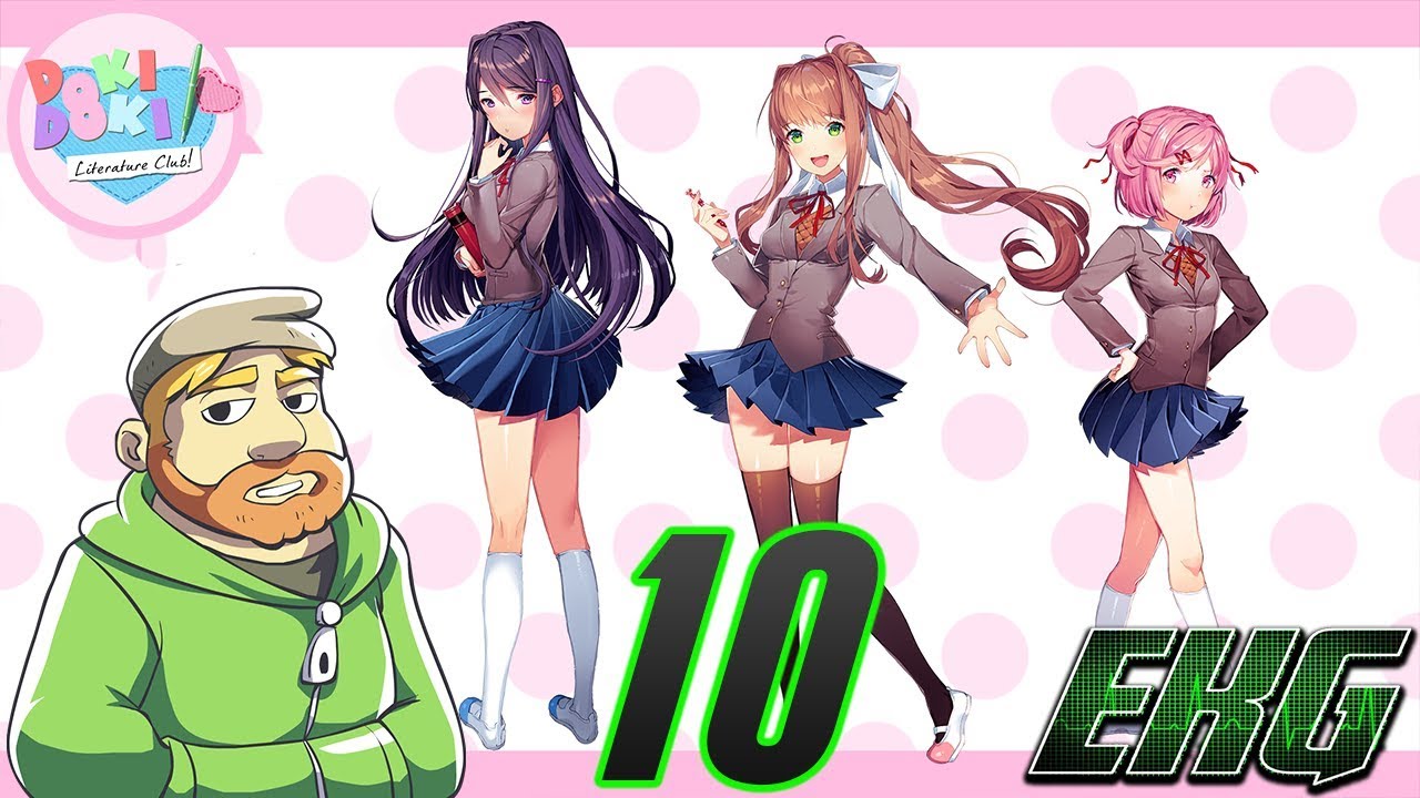 EKG: Doki Doki Literature Club! Yuri Likes Blood (Campaign - Ep. 10 ...