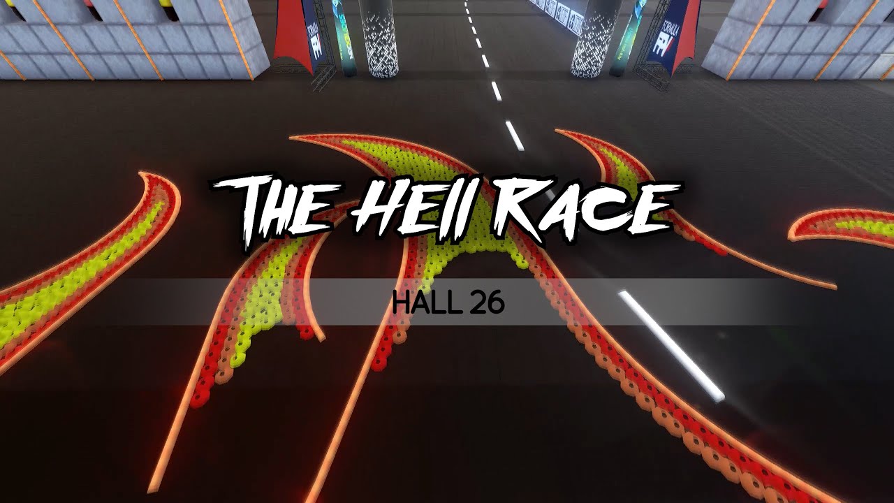 [nAdibFPV] LiftOff custom track | Hall 26 | The Hell Race - YouTube