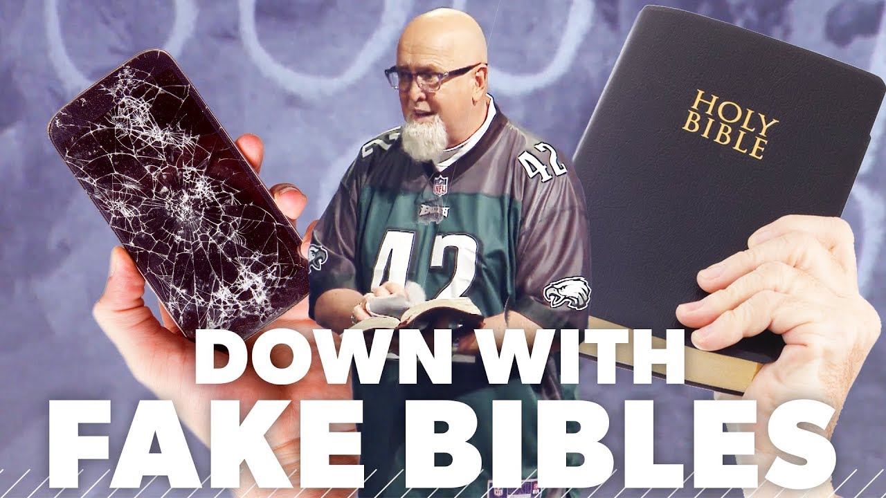 Down With FAKE BIBLES | Pastor James MacDonald - YouTube