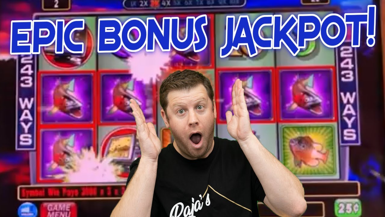 🐟 EPIC CASH COVE BONUS JACKPOT 🐟 $25 Max Bet Free Games Reel's In a Big ...