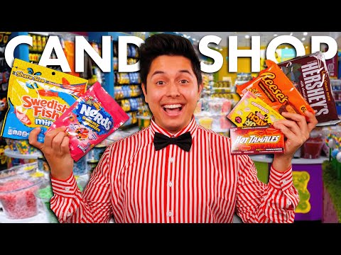 ASMR | The 5 Star Candy Shop Roleplay | Hershey's, Reese's, Skittles, Nerds, & MORE!