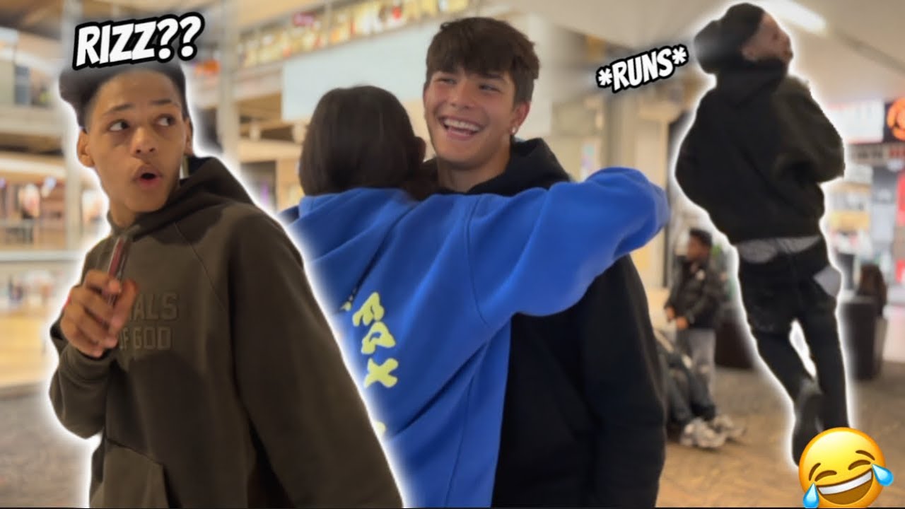 Offering People Money If They Can Rizz Up Then Run! - YouTube