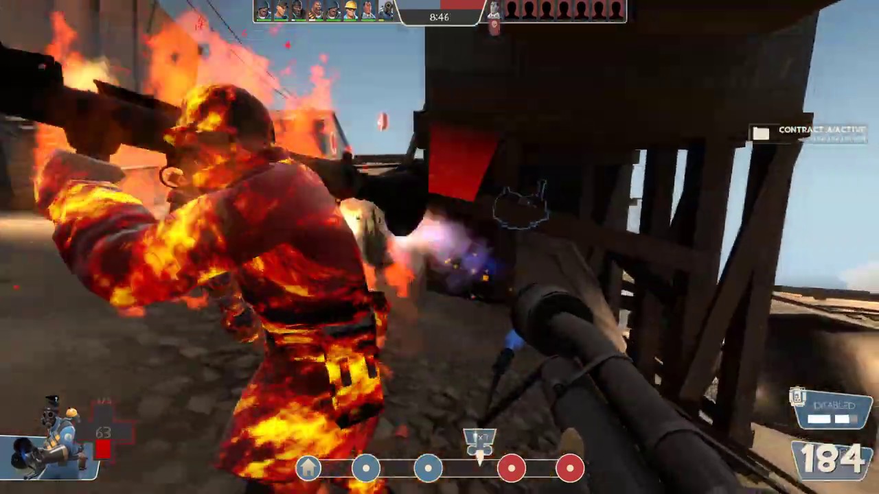 Dry tries to push a Payload Cart. Team Fortress 2 - YouTube