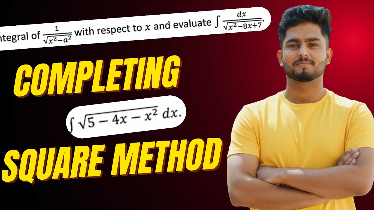 🎯 Integration Using Completing the Square | Grade 12 Maths Made Easy ...