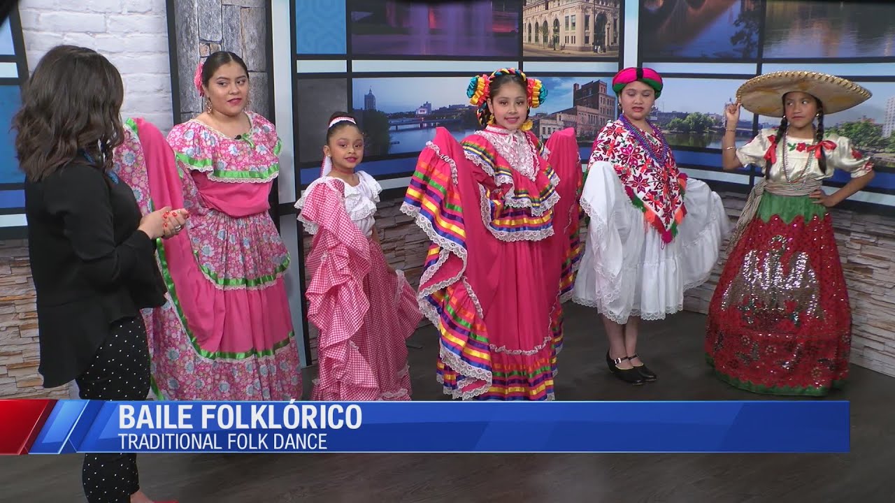 Latin american folk dance - YouTube