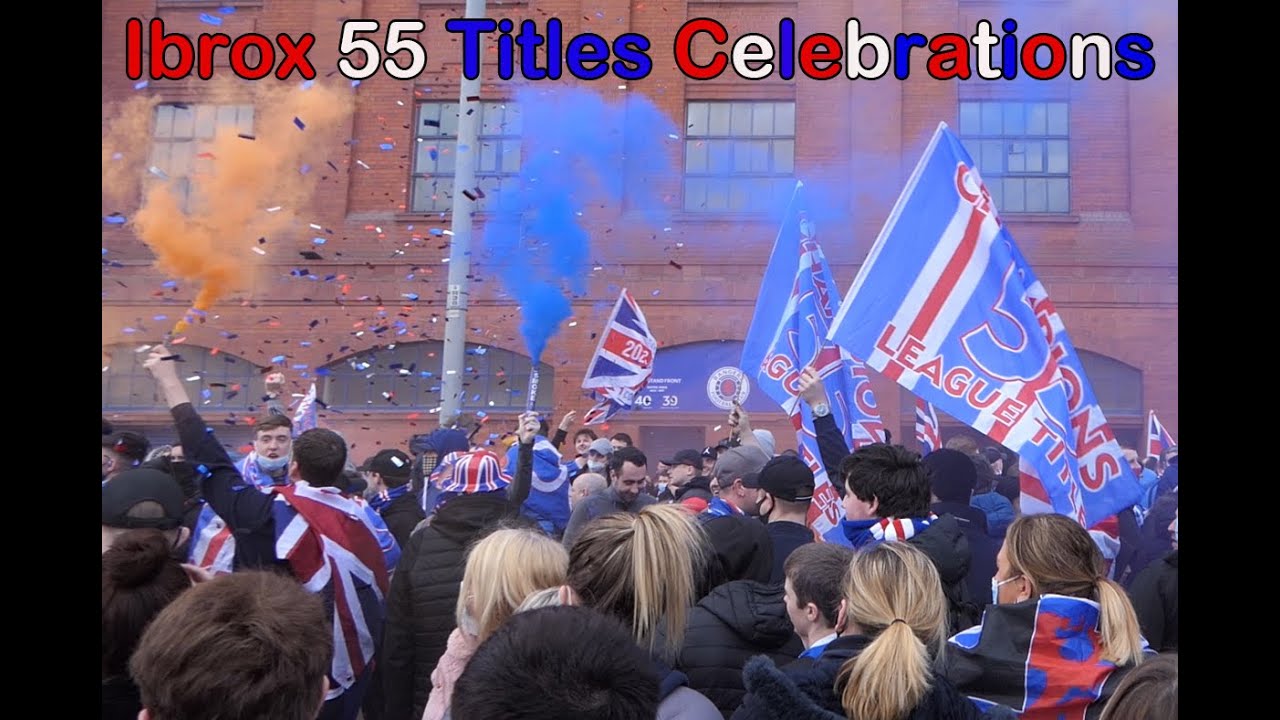 Glasgow Rangers Champions! 55 Titles! - YouTube